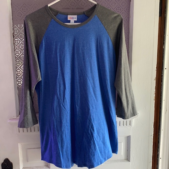 LuLaRoe | Tops | Womens Ln Lularoe Baseball Tee Size Large | Poshmark
